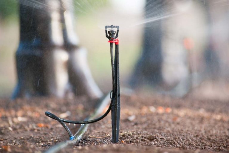 Sistema de riego por microaspersores - Parques Alegres I.A.P.