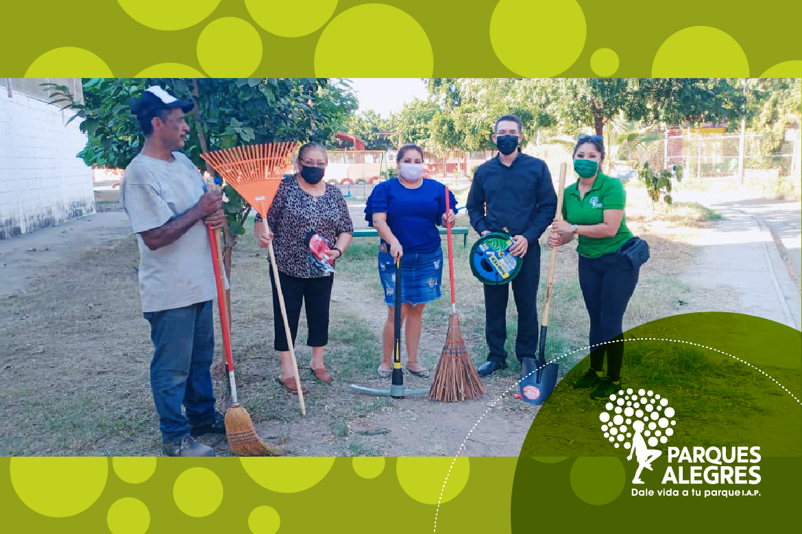 Celene Arias, rescatando parques con empatía - Parques Alegres I.A.P.